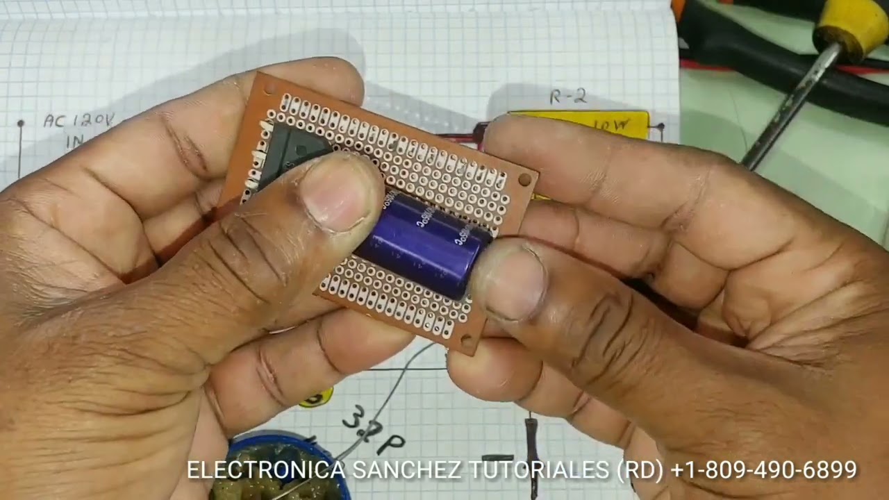 probador de regleta LED casera con materiales resiclado muy útil - YouTube