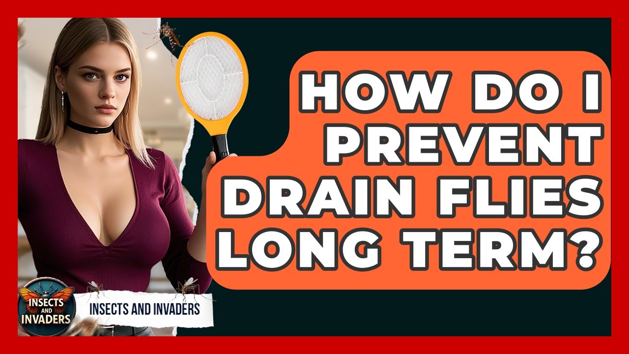 How Do I Prevent Drain Flies Long Term? - Insects and Invaders - YouTube