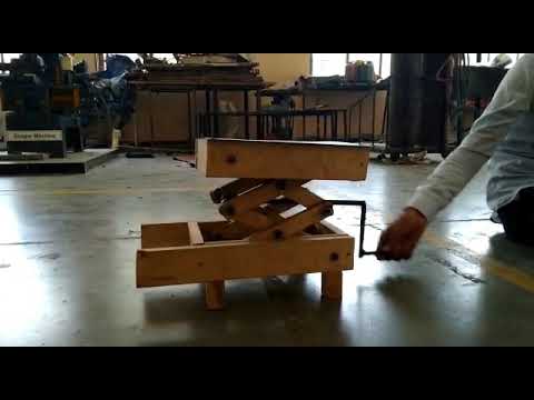 BIKE LIFTING MACHINE | DESIGN ENGINEERING | SEMESTER VI | GTU PROJECT ...