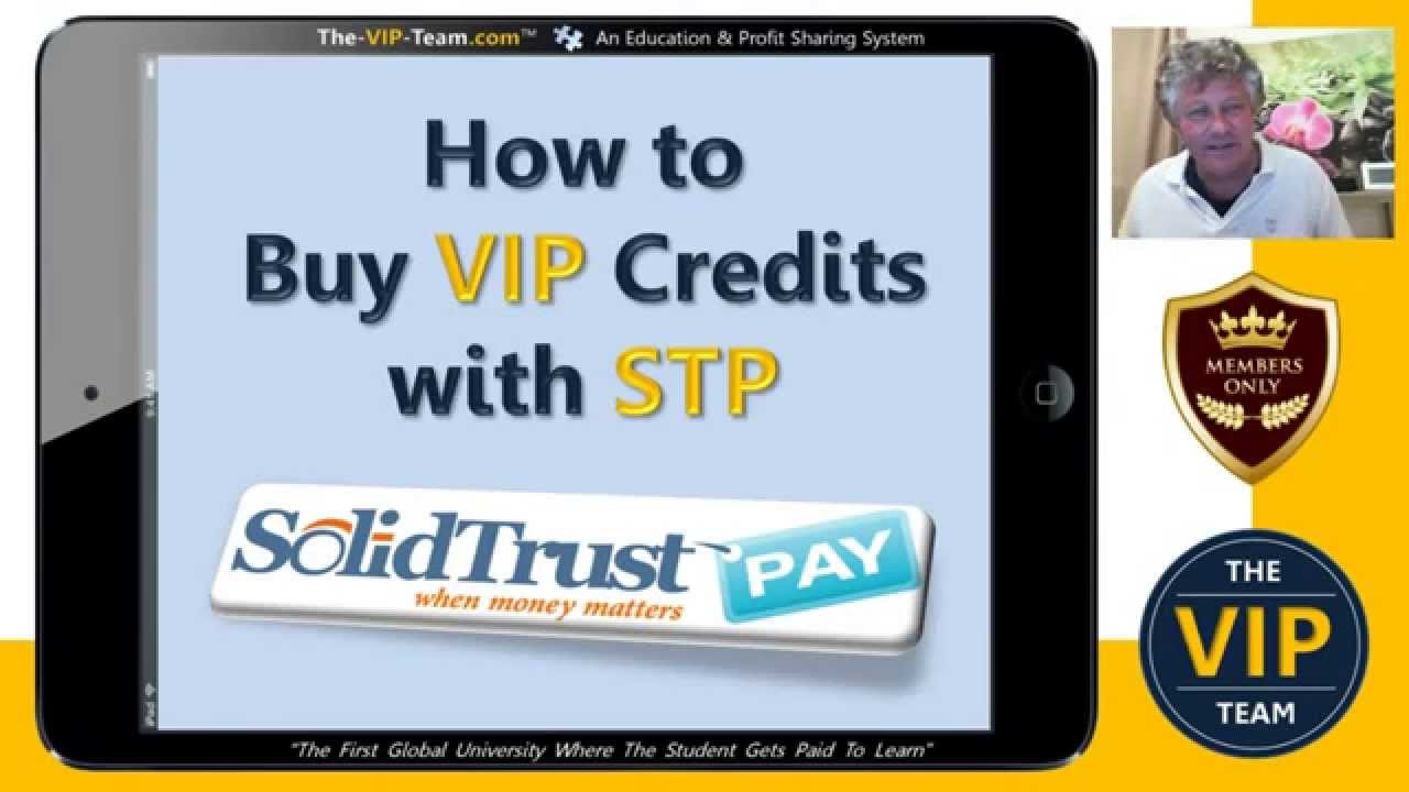 THE VIP TEAM : How to BUY with STP SolidTrustPay - YouTube