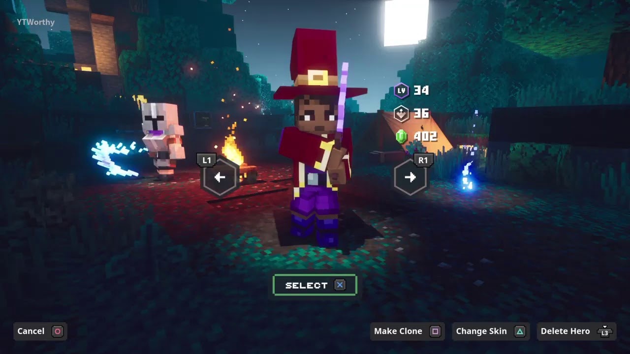 Minecraft dungeon's BEST XP FARM ft YTSUREBUD - YouTube