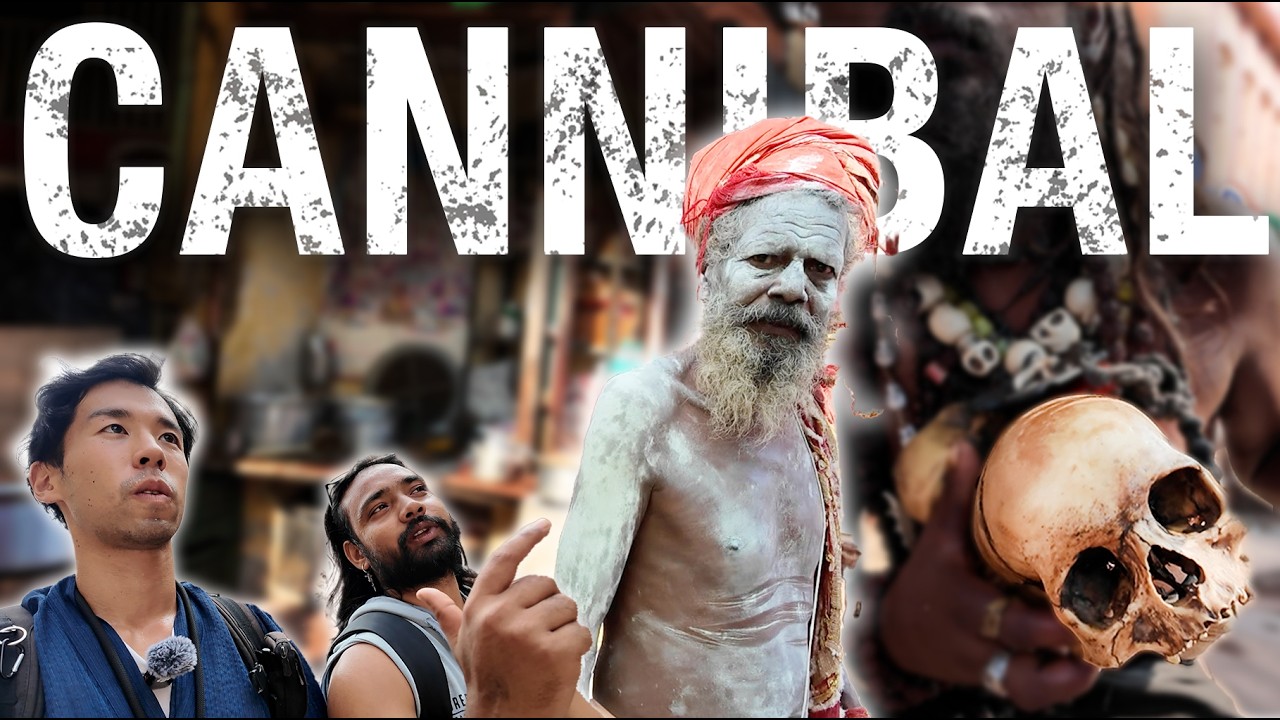 Finding CANNIBAL in Varanasi, India | Japanese Vlogger! - YouTube
