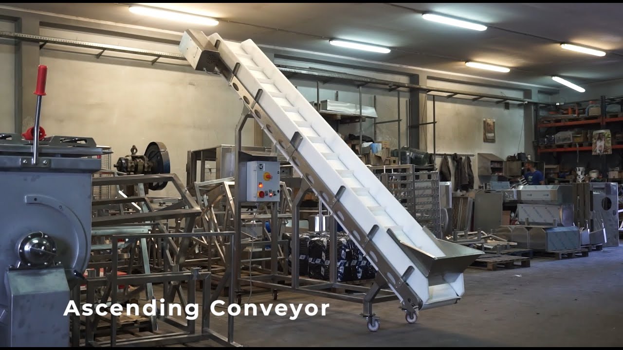 NIROTECH - Ascending Conveyor - YouTube
