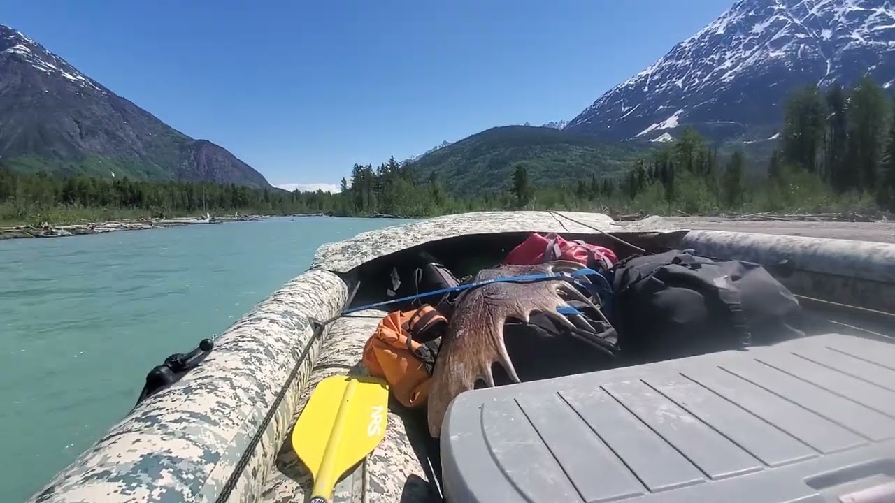 Cruising down a remote system in a Solar Inflatable Jet Boat - YouTube