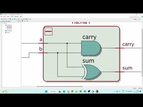 Design a Full adder using Verilog #quartus - YouTube