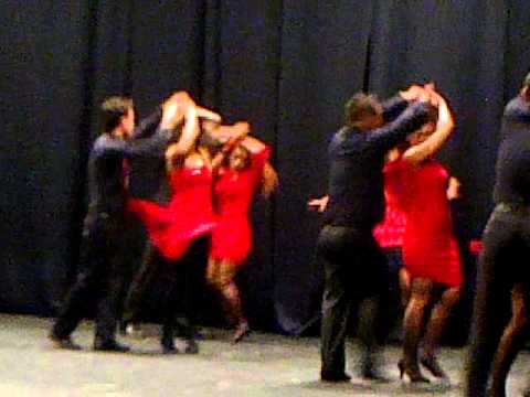 Asmek dönem sonu dans gösterisi  (Salsa) Meltem Öykü Karaali \