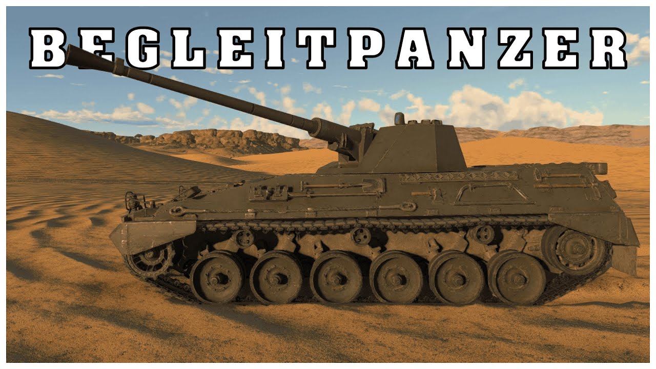 The German Autocannon Menace || Begleitpanzer 57 – War Thunder - YouTube