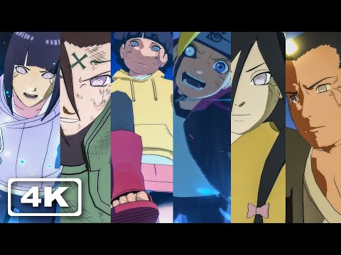 All Hyuga Clan's Ultimate Jutsus/Team Ultimate Jutsus (4K 60fps) - Naruto Storm 4 Next Generations
