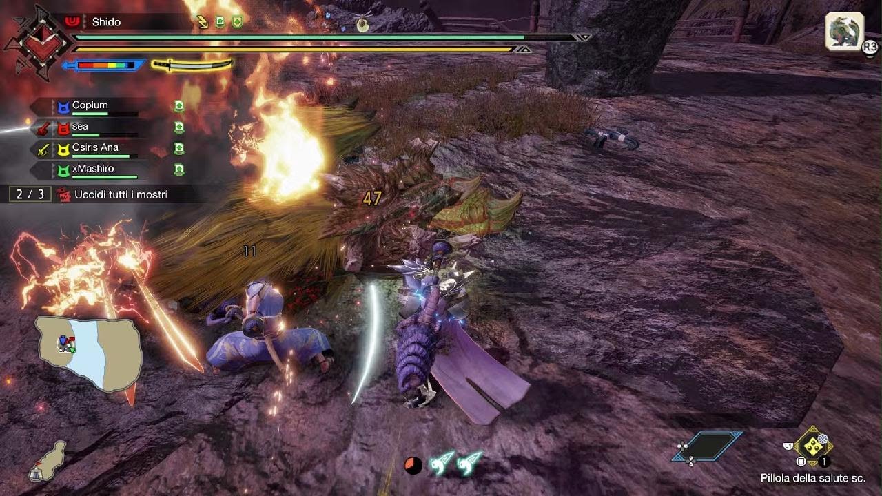 Monster Hunter Rise , long sword. - YouTube