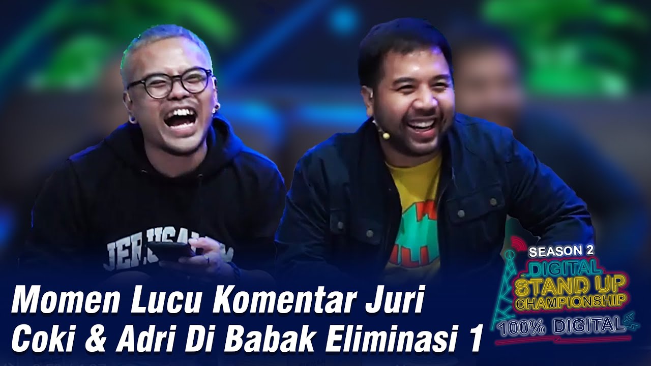 COKI PARDEDE & ADRIANO QALBI | DISINILAH TEMPATNYA PARA KOMIKA | BABAK ...