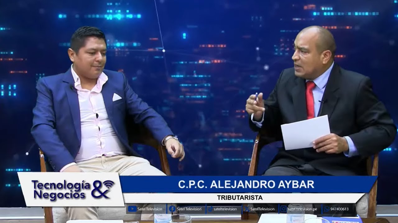 TECNOLOGÍA & NEGOCIOS con Juan José Sandoval - ENTREVISTA con CPC ALEJANDRO AYBAR - YouTube
