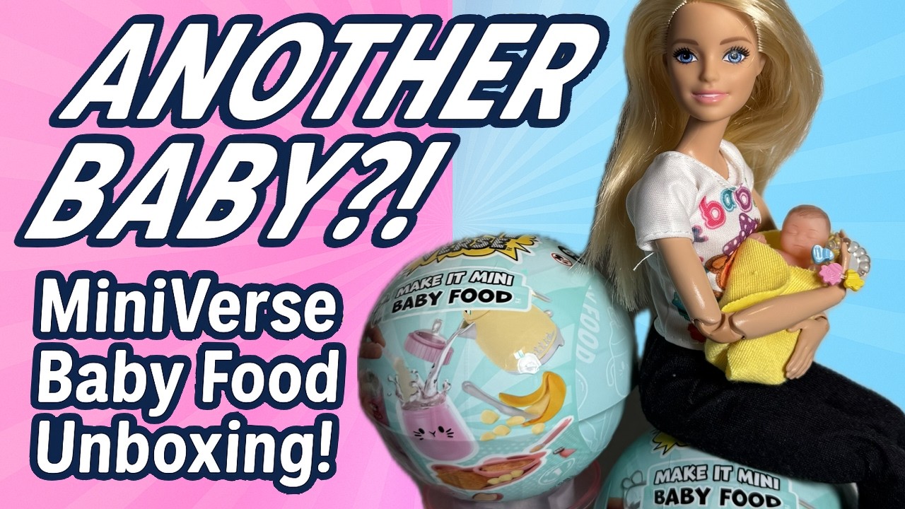 I Found the CUTEST Thing Inside MGA's Mini Baby Food - YouTube