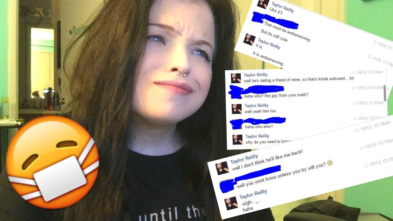 Reading Old Facebook Conversations with Boys - YouTube