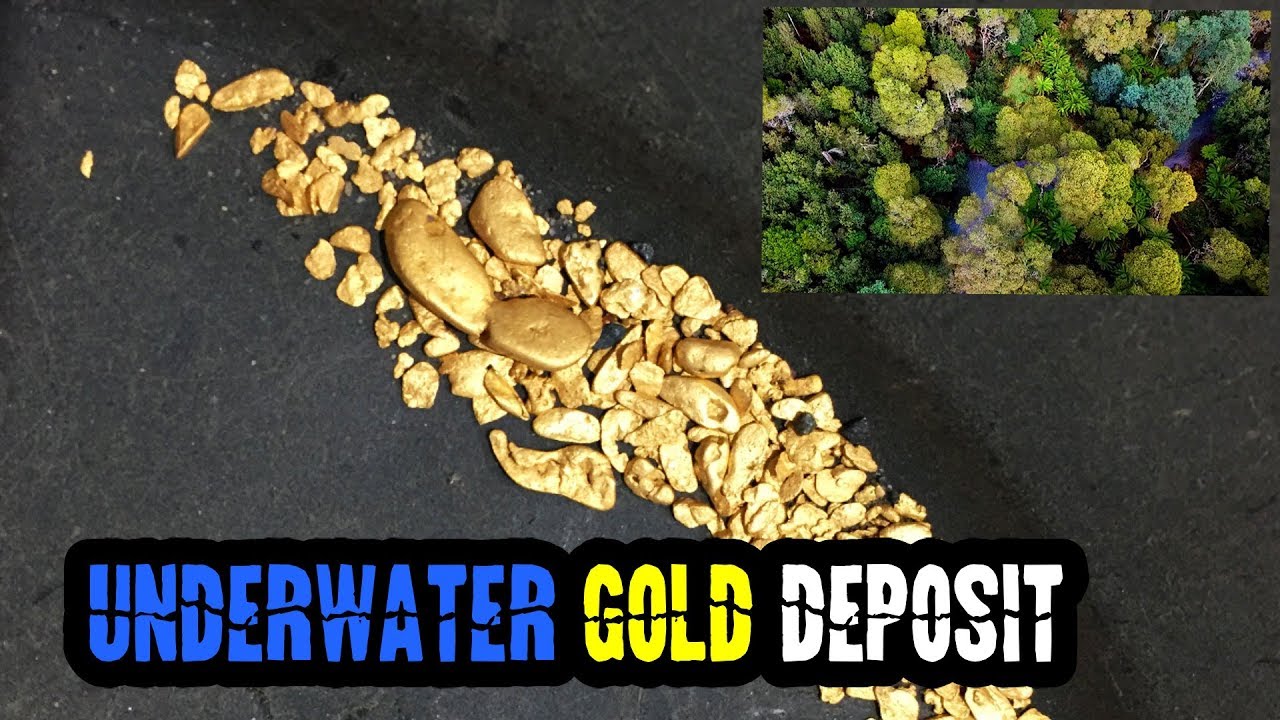 Finding Gold NUGGETS from an Underwater Deposit Day 2 - YouTube