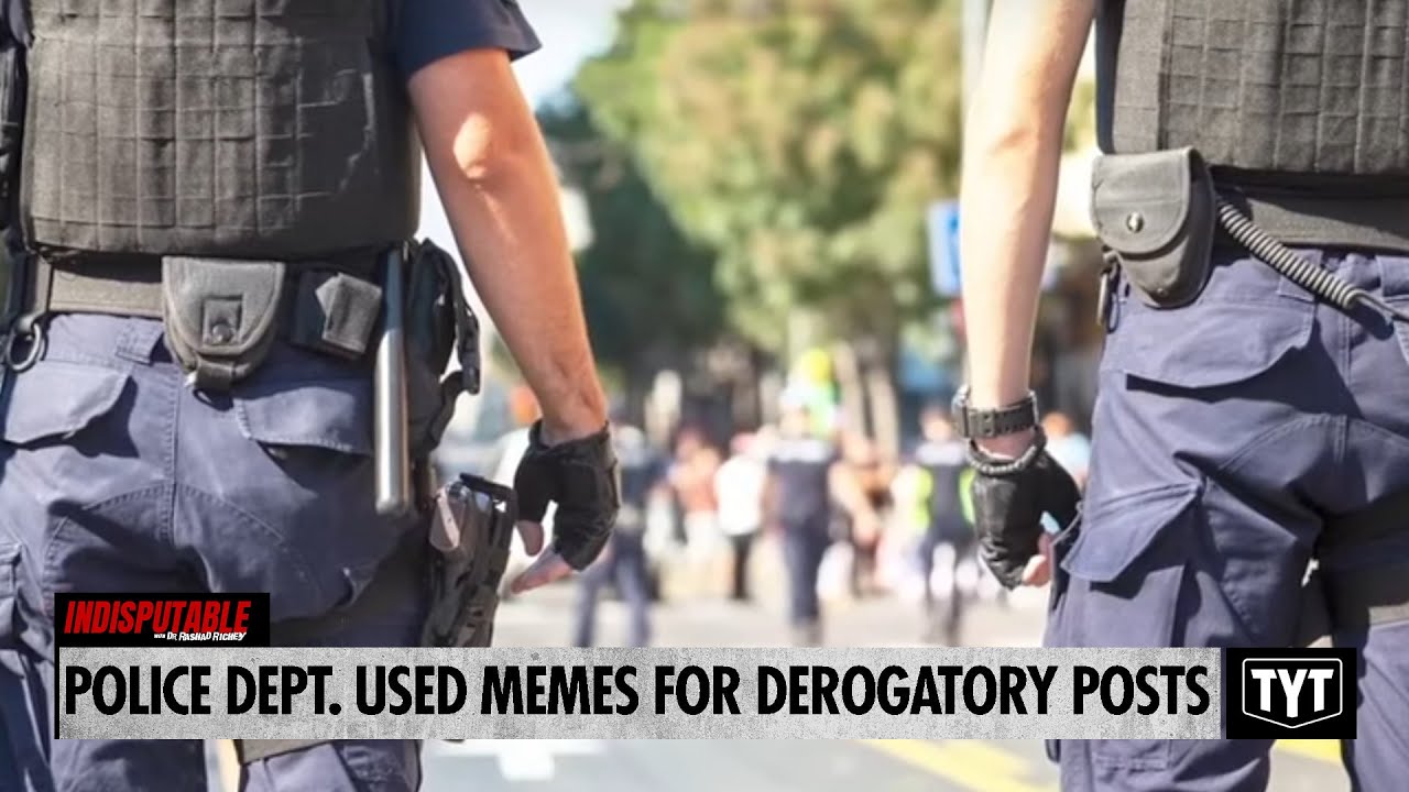Police Dept. Used Meme Page For Derogatory Posts - YouTube