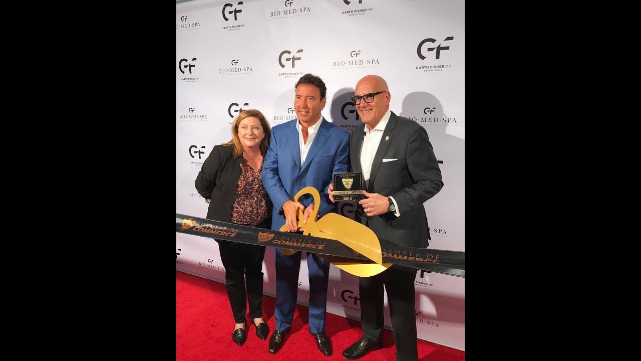 Grand opening of Garth Fisher's new Bio Med Spa in Beverly Hills, CA ...