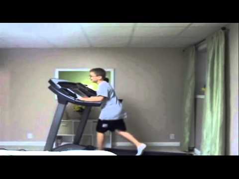 Treadmill Fall-Short - YouTube
