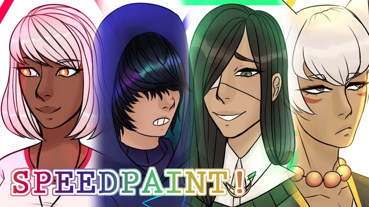 Magic Kids | Original Character Speedpaint - YouTube