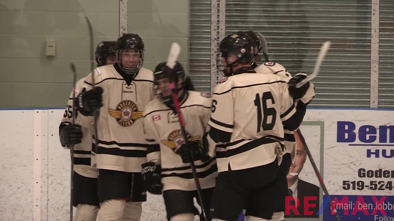 PJHL 2017-18: Mount Forest Patriots vs. Goderich Flyers (10/29/17 ...