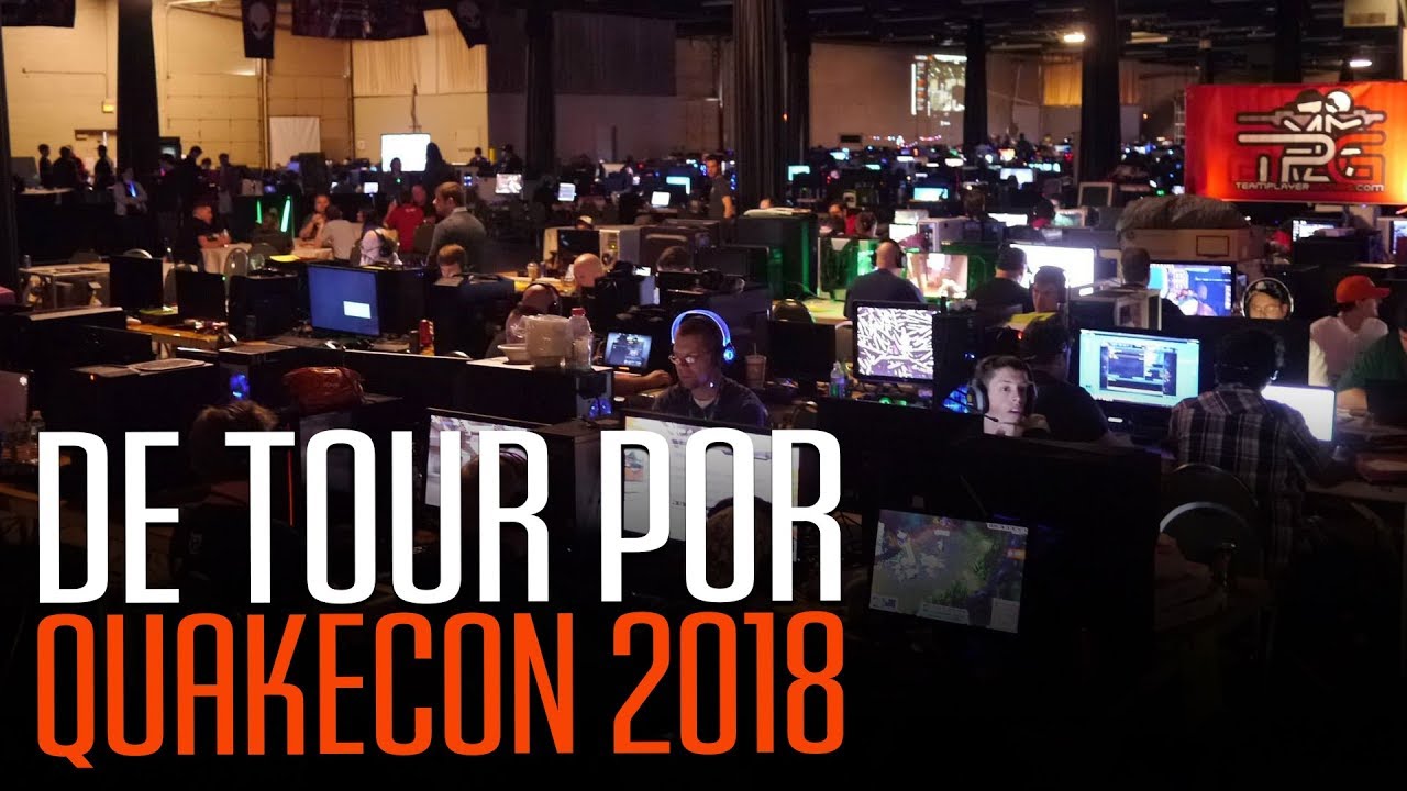 De tour por QuakeCon 2018 - YouTube