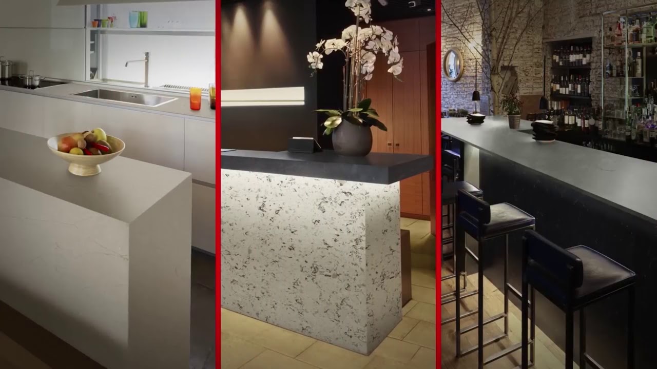 Introducing the Leather Texture Aesthetics from Corian® Quartz - YouTube