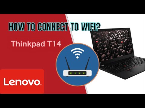 How to turn on Wifi or Connect to Wifi on Thinkpad T14 - YouTube