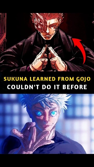 Sukuna Learned One-Hand Domain From Gojo 👁️🔥 - YouTube