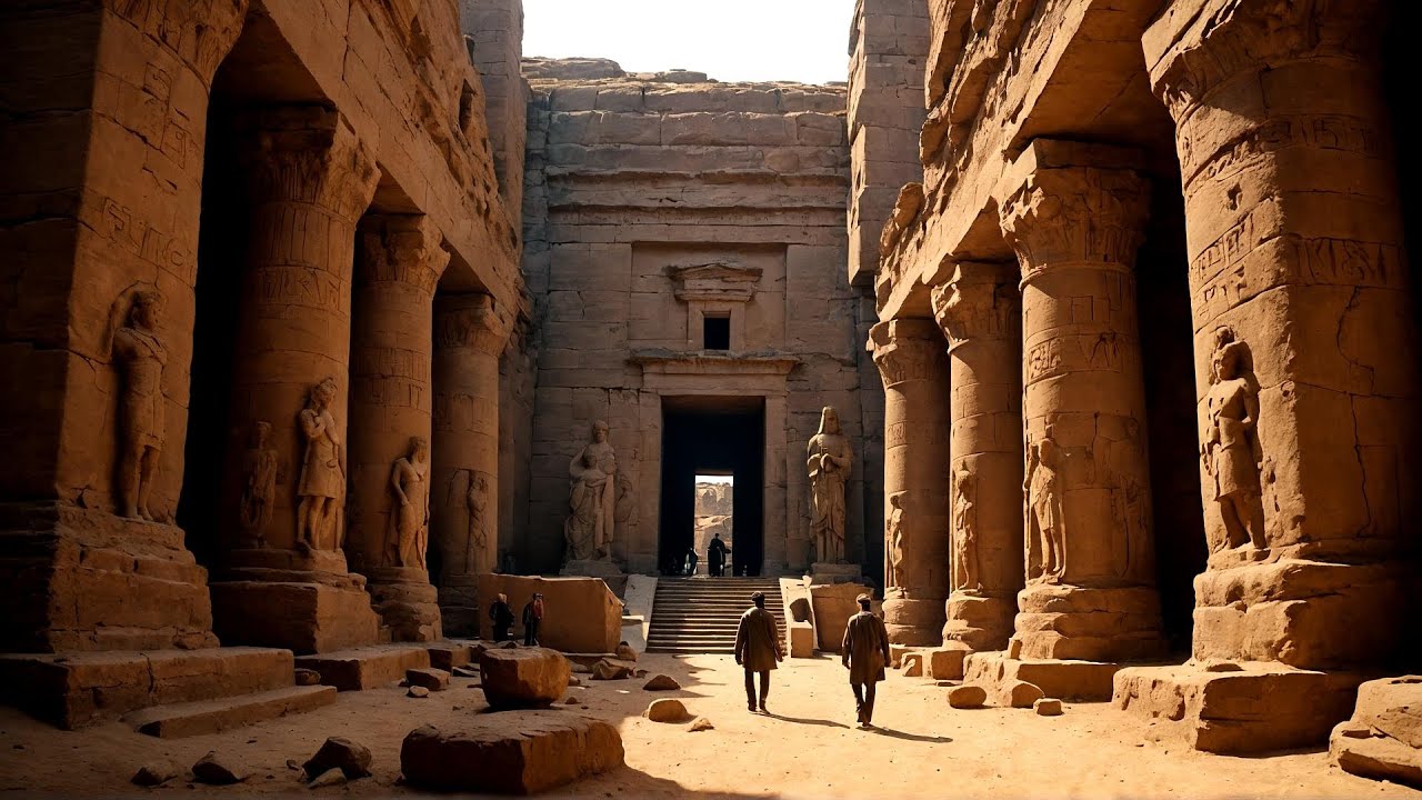 Archaeologists Discover Hidden Chambers Beneath the Sphinx - YouTube