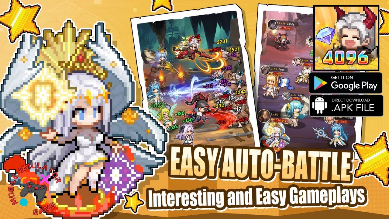 Pixel Overlord : 4096 Draws Gameplay Android APK - YouTube