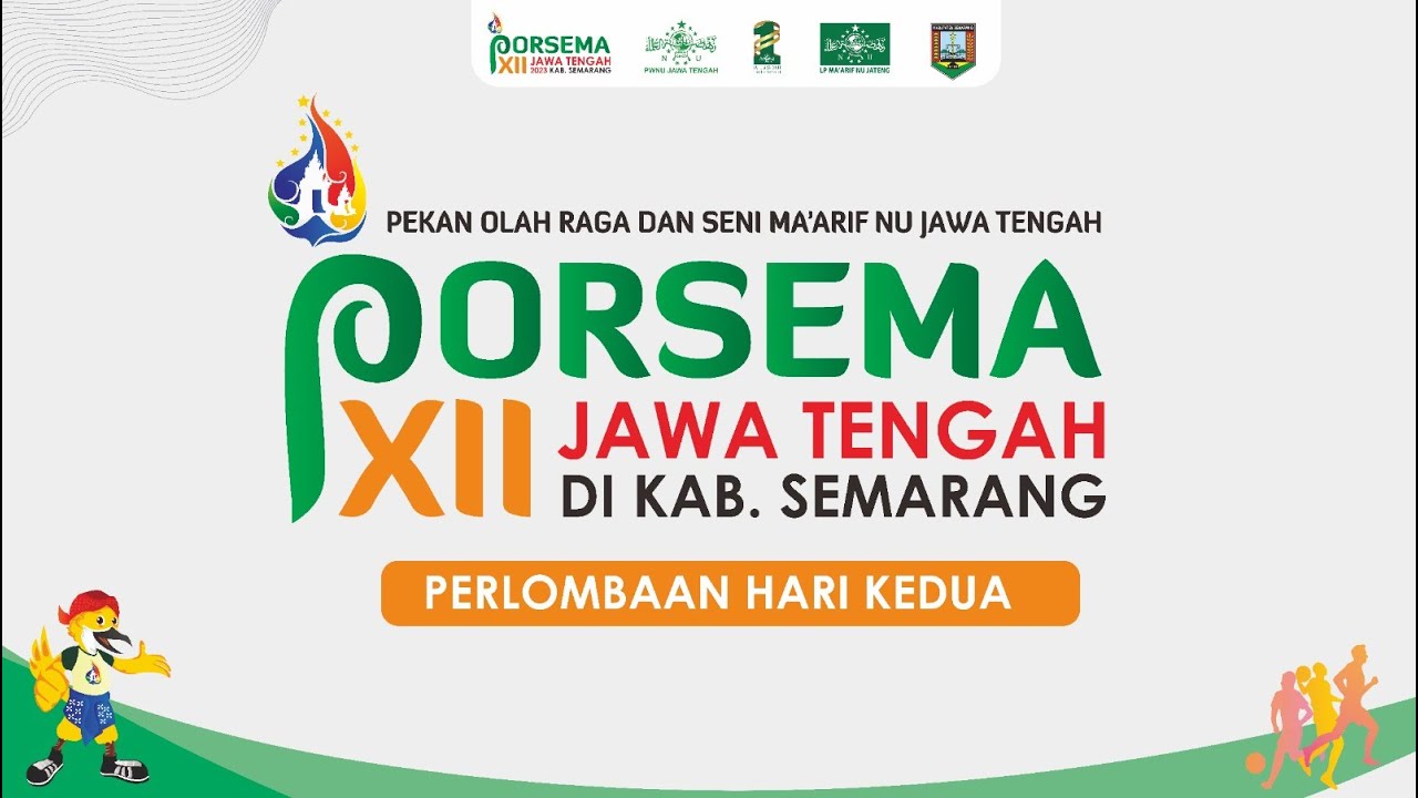 🔴 (LIVE) Perlombaan Hari Kedua PORSEMA XII JATENG 2023 - LP Ma'arif NU ...