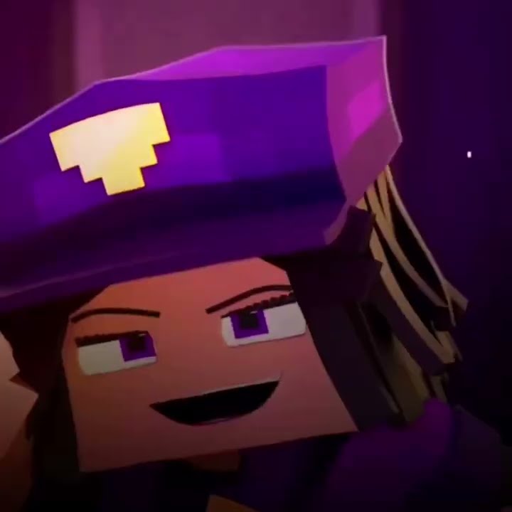 purple girl // minecraft animation/ edit - YouTube