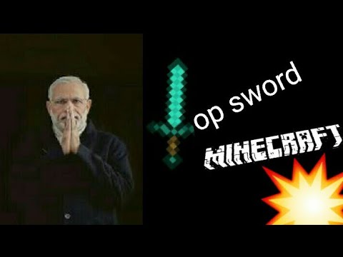 i found modi ji sword in Minecraft 🔥🔥Minecraft gameplay modi ji sword # ...