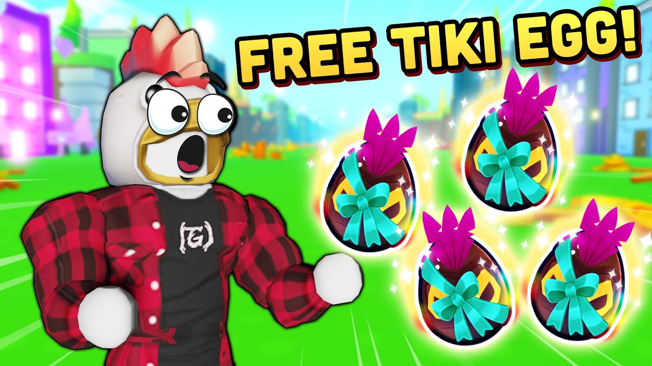DEVELOPER Bất Ngờ Tặng FREE TIKI EGG Trong Pet Simulator X! - Roblox ...