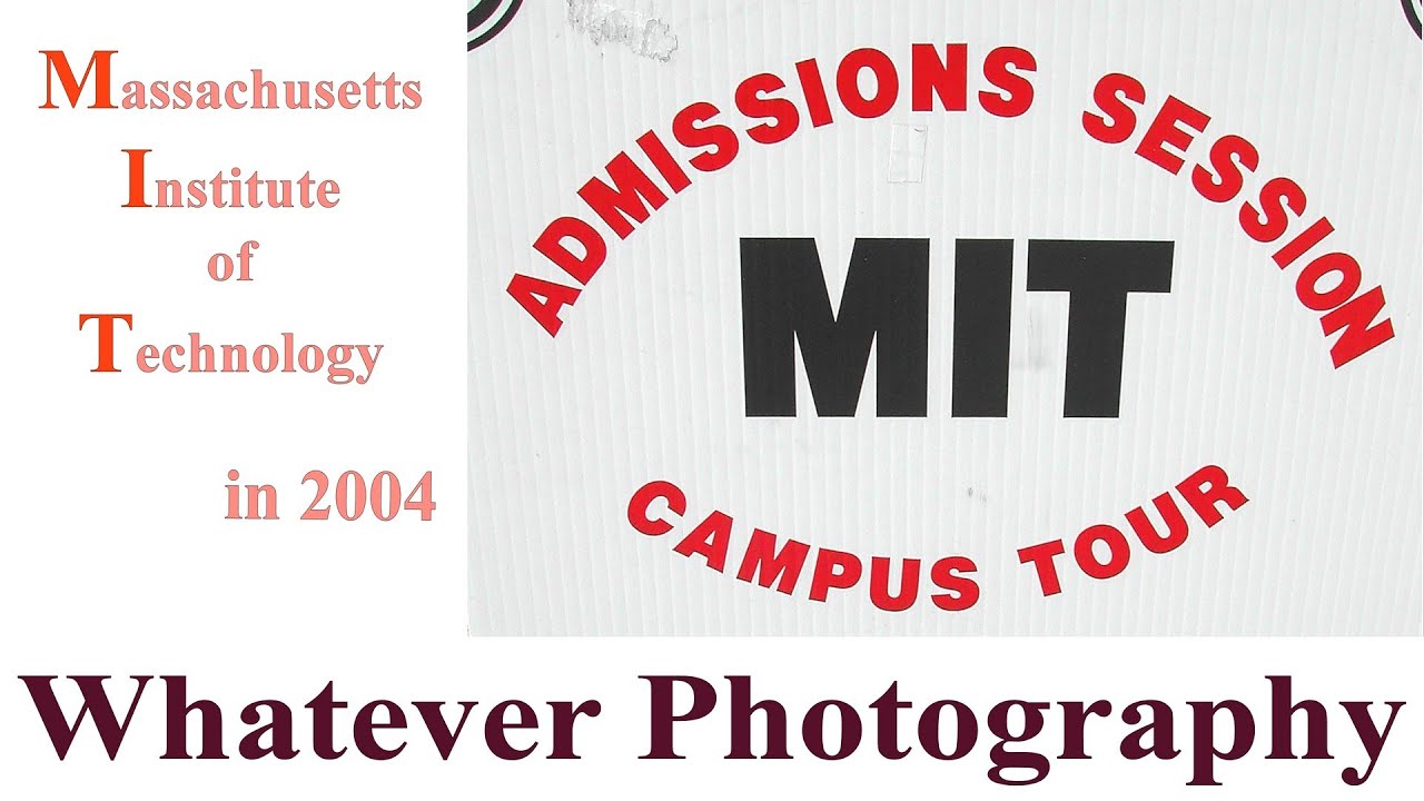 WHATEVER Photography: MIT Boston in 2004 [Nikon E885] - YouTube