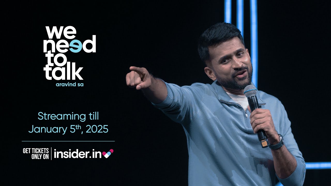 Anxiety Aravind Subramanian - We Need To Talk - YouTube