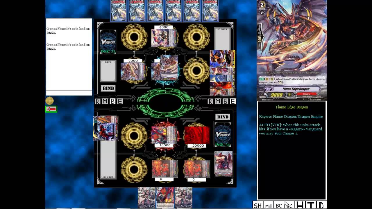 Cardfight Vanguard!!! - Phoenix, Hydra and Eurybia, Vortex Dragon ...