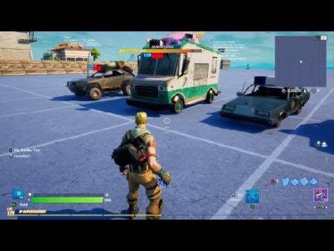 How to make a police car in fortnite/bring them back - YouTube
