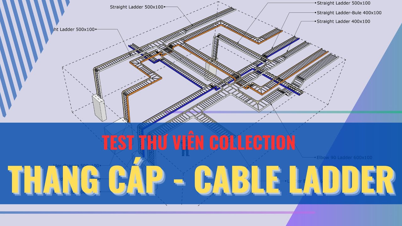 Cable Ladder-Test thư viện thang cáp - YouTube