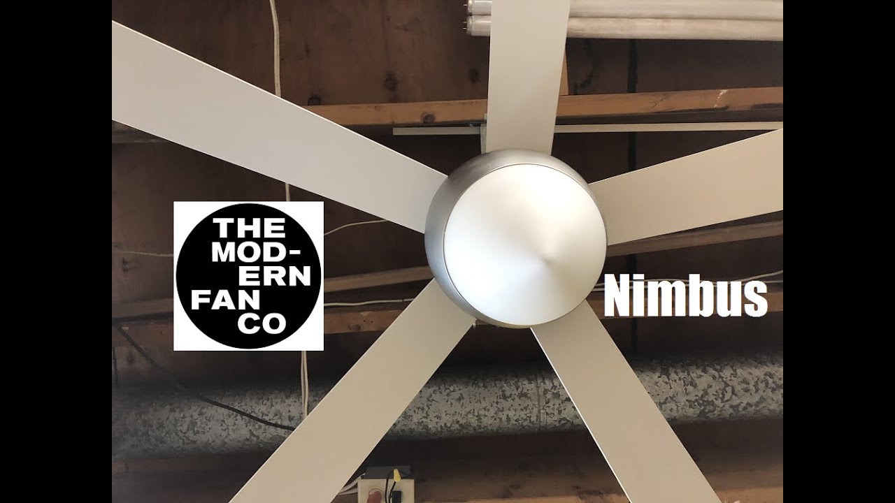 Modern Fan Co. Nimbus Ceiling Fan - YouTube