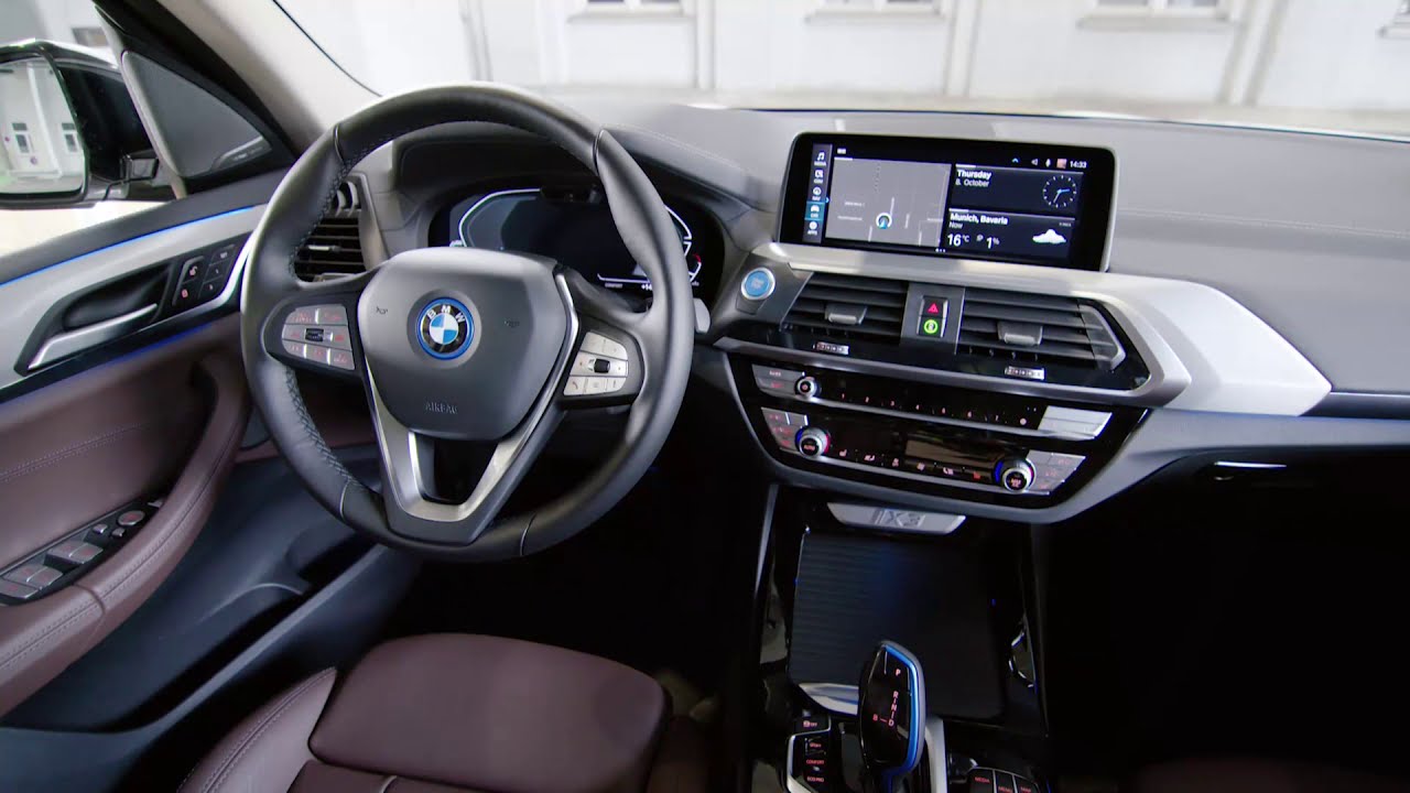 2021 BMW iX3 INTERIOR - YouTube