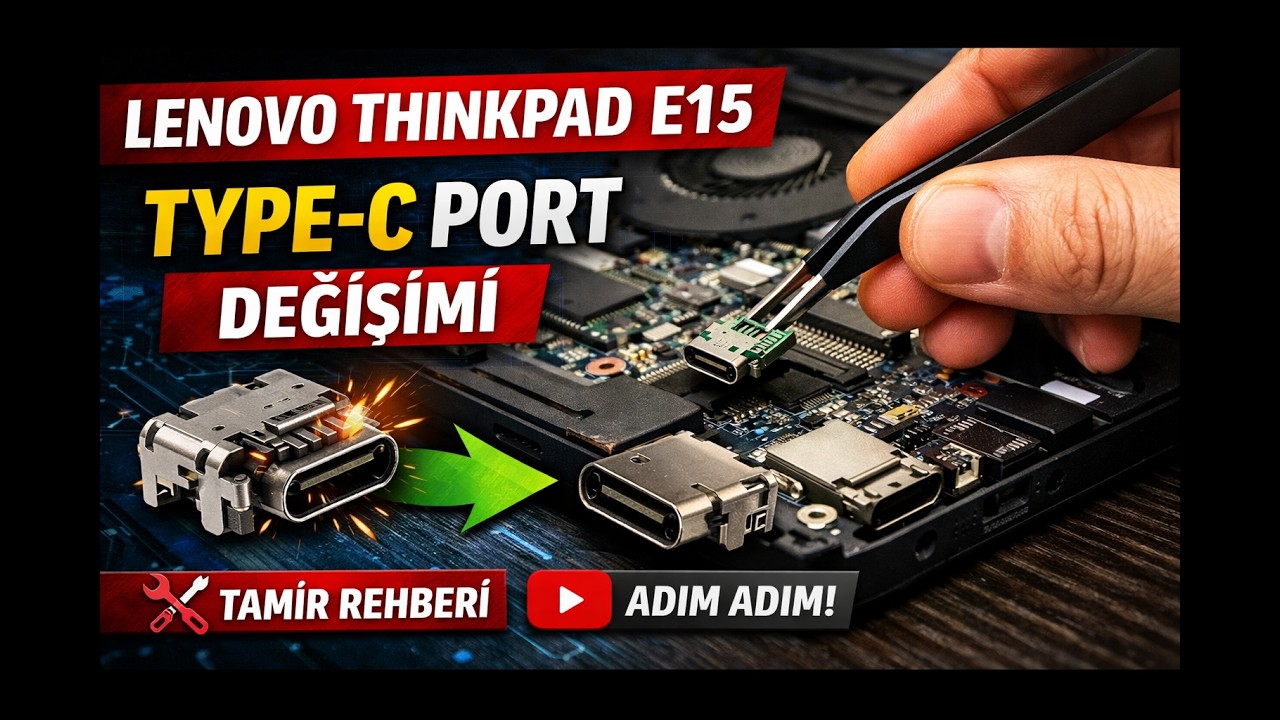 Lenovo Thinkpad E15 Şarj Olmuyor| Lenovo Thinkpad E15 Gen2 Type-C ...