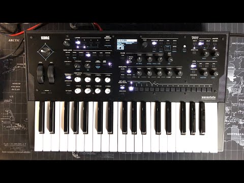 Korg WaveState - FREE Performance Bank by Colin Powell - Live Demo