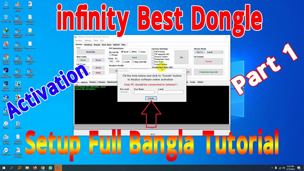 infinity Best Dongle Setup Full Bangla Tutorial Activation | 2023 ...
