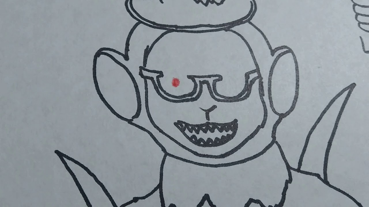 Cómo DIBUJAR a knife tubby😎 de slendytubbies devil a among/how to DRAW ...