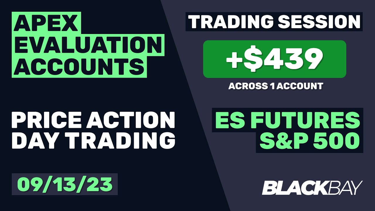 🔴 09/13/23 - Live Trading Session - Apex $50K Evaluation - Day Trading ...