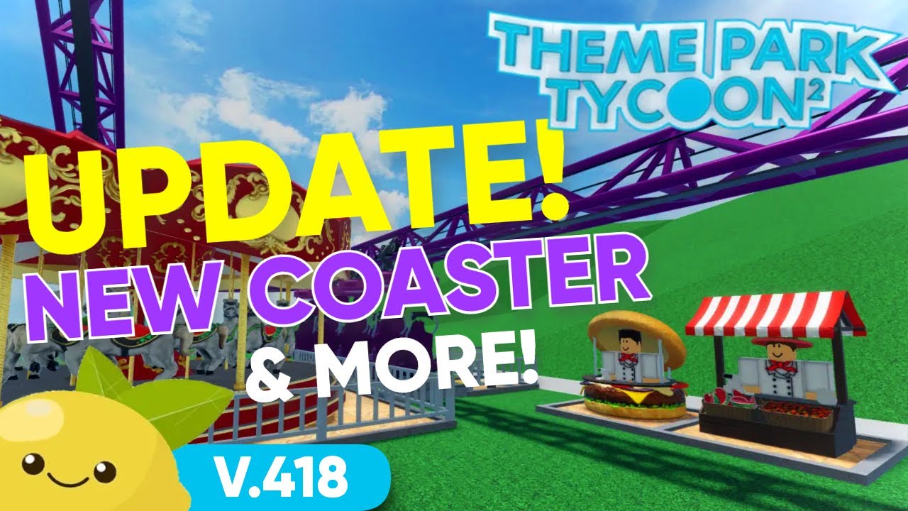v418 UPDATE | INVERTED POWERED DARK RIDE COASTER, CAROUSEL and MORE ...