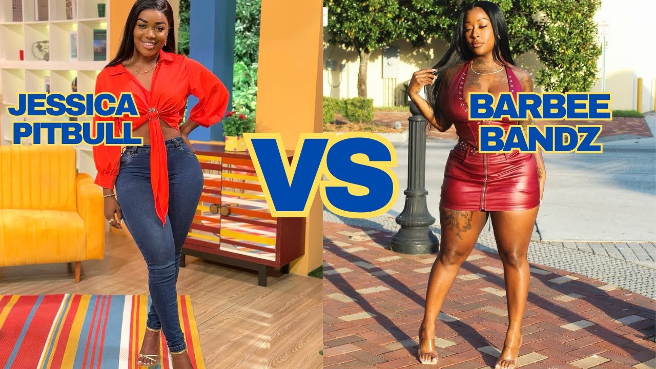 Jessica Pitbull Versus BarbeeBandz - Plus Size Models ~ Unique Models ...