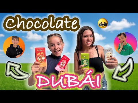 4 HERMANOS, 1 MISIÓN…  DESCUBRIR LOS CHOCOLATES DE DUBÁI🕵️🍫