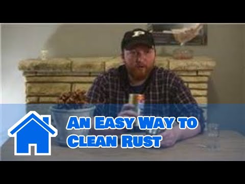 Rust Removal : An Easy Way to Clean Rust - YouTube