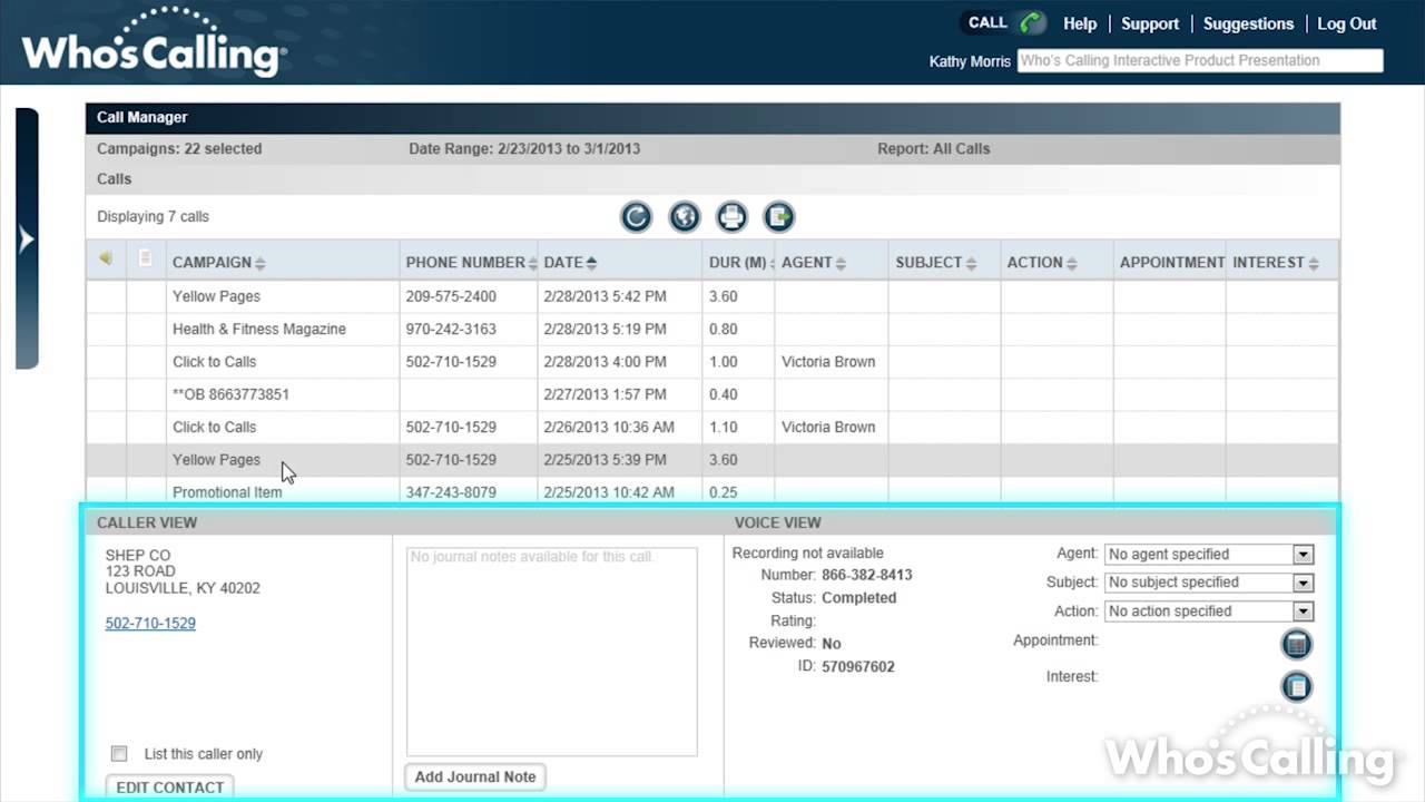 An In-Depth Look at Who's Calling's New User Interface - YouTube